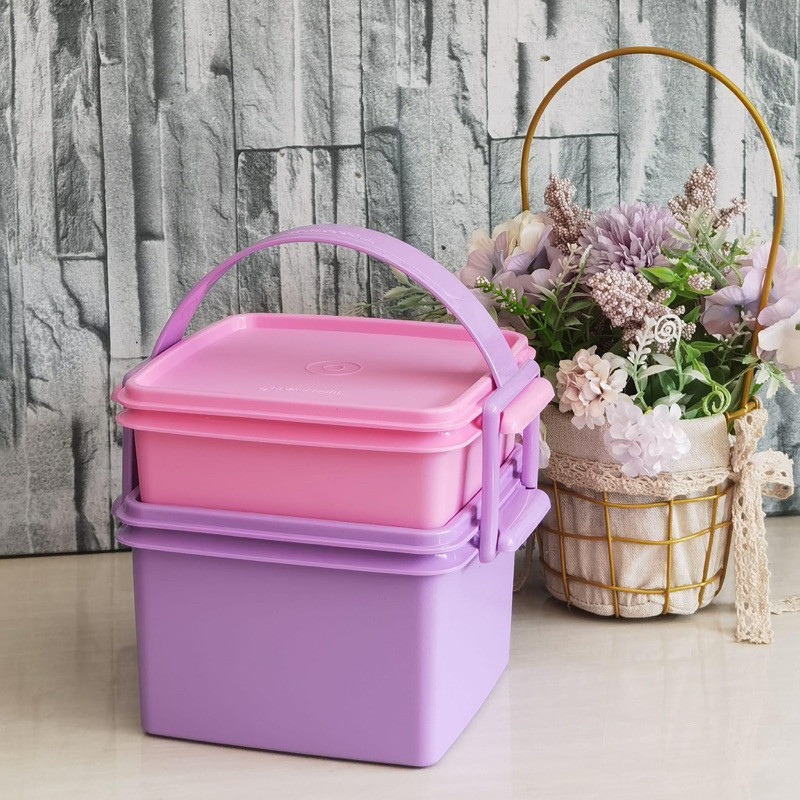 Tupperware Double Delight Set ( 790ml & 1.7L ) | Shopee Malaysia