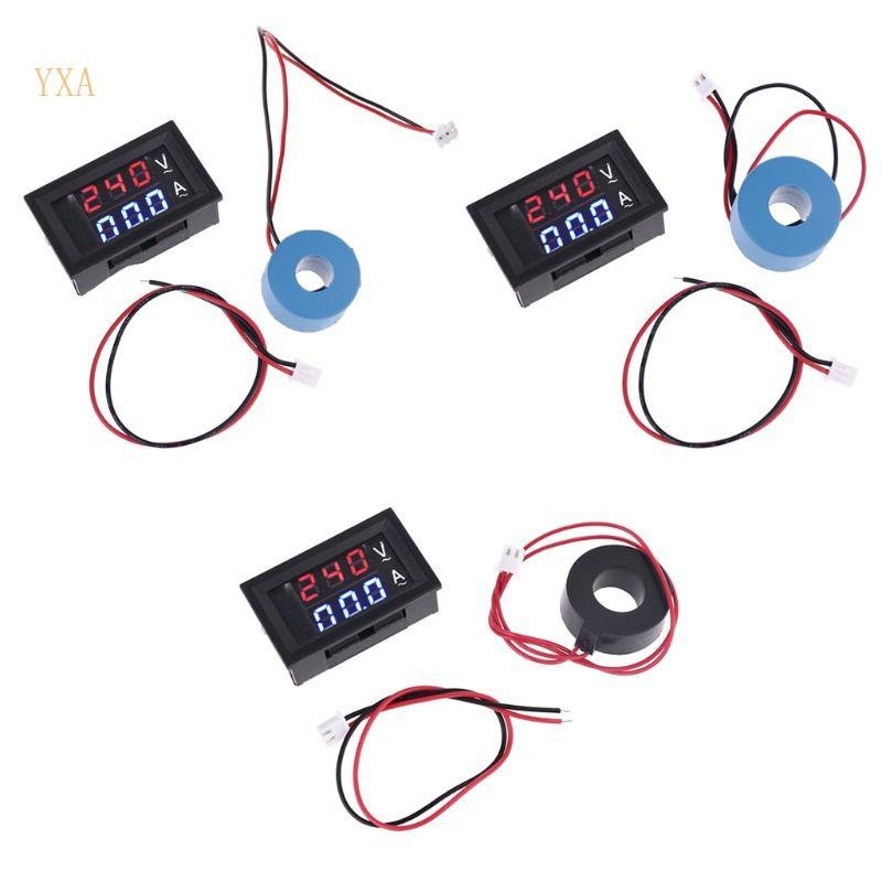 YXA Practical Digital Current Gauge Volt Meter for w Current ...