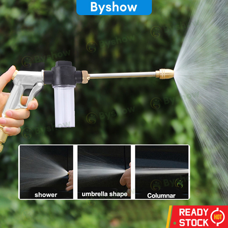 【Byshow】Car Wash Nozzle Metal High Pressure / Car Washing Nozzle +Foam ...