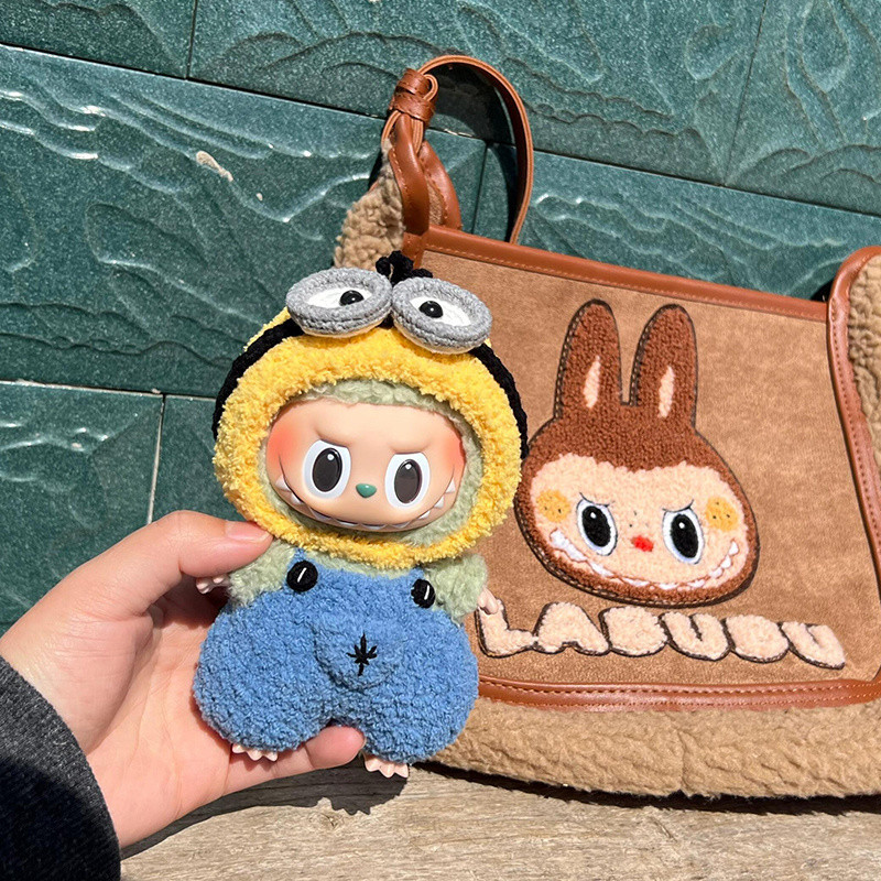 [Only Clothes] 17cm labubu labubu Clothes Hand-Crocheted Minions Baby ...