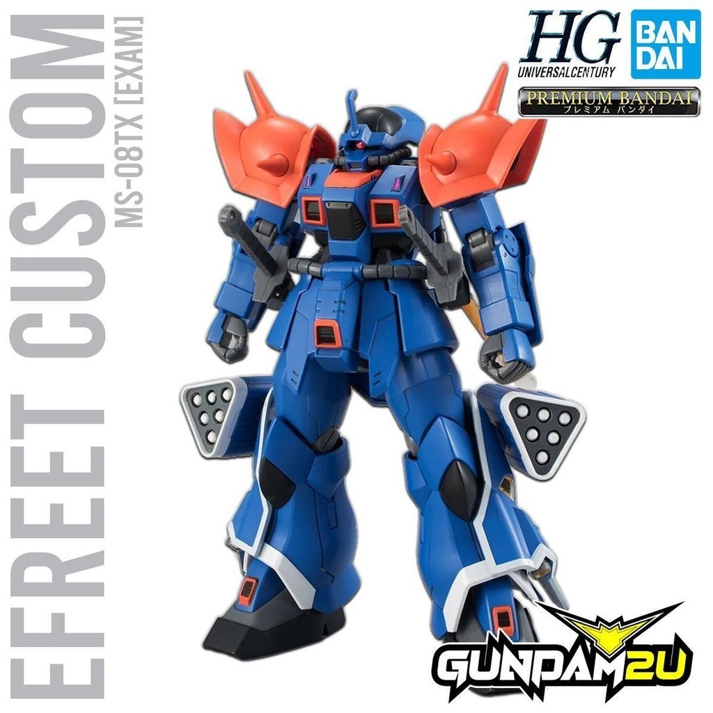 P-BANDAI HG 1/144 Efreet Custom [EXAM] MS-08TX - High Grade Gundam The ...