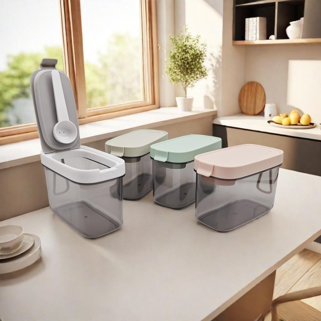 NEW Bekas Susu Kedap Udara Balang Simpan Milk Powder Container Baby ...