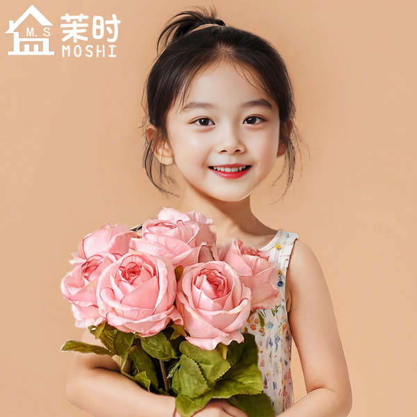 pasu bunga hiasan pokok bunga hidup Liu Yifei gaya yang sama bunga ...