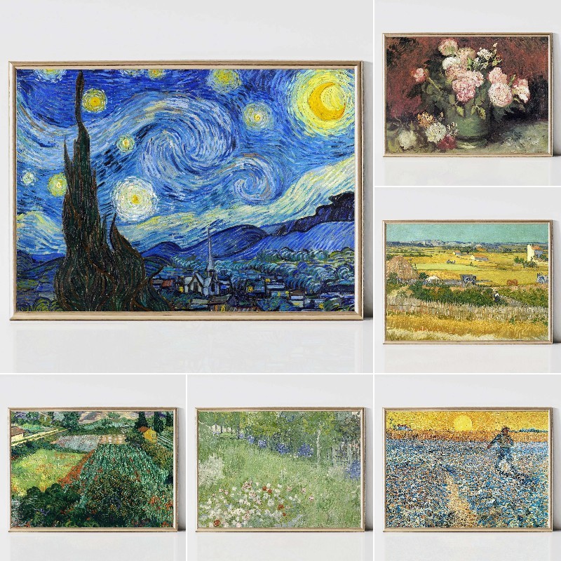 Relish the Brilliance of Vincent van Gogh: Mesmerizing Posters - No ...