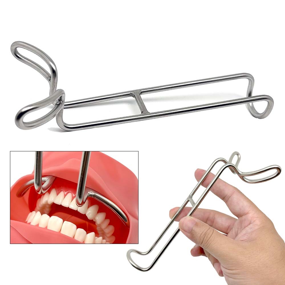 Dental Double-headed Dental Mouth Expand Lip Retractor Intraoral Cheek ...