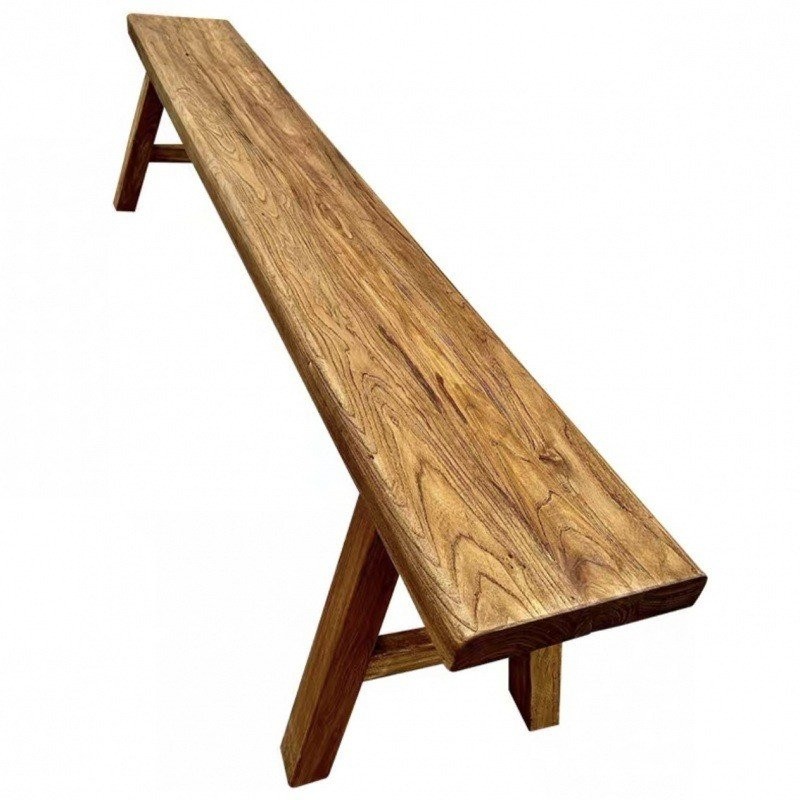 Meja teh retro meja kayu elm lama meja kayu pepejal kaunter bar meja ...