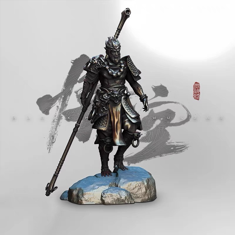 25cm Wukong Figure Ornament Black Myth Wukong Game Derivatives ...