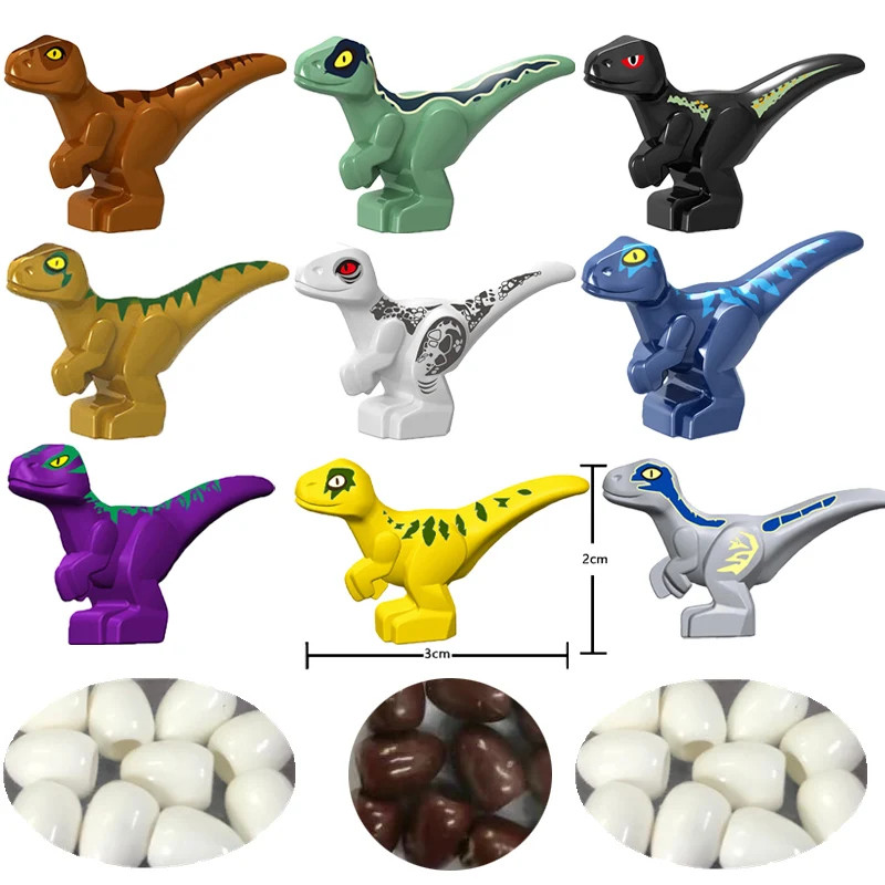 Jurassic World Park Dinosaur Building Blocks Dinosaur Egg Baby ...
