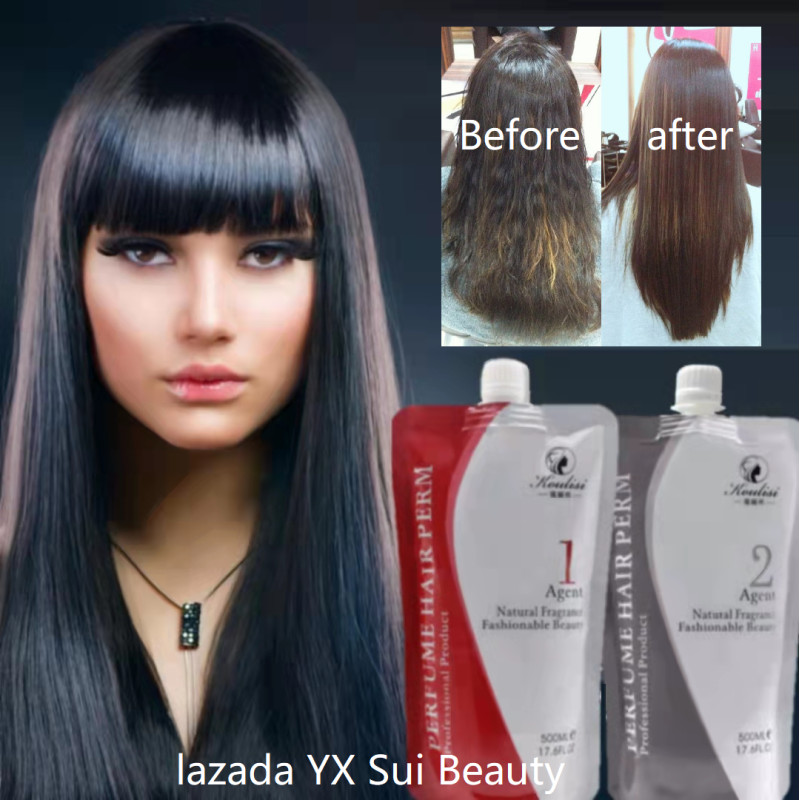 Hair Rebonding Cream Ubat Krim Lurus Rambut (rebonding 500ml ...
