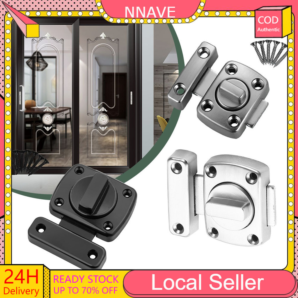Quality Door Lock Buckle Stainless Steel Bolt Latch Home Security ...