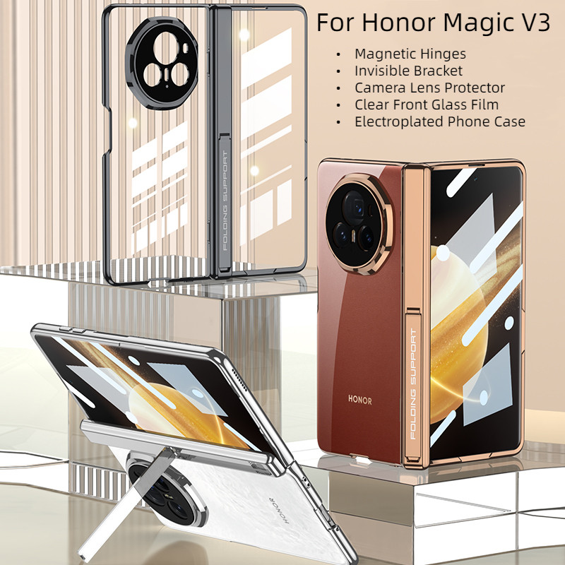 For Honor Magic V3 Cover High Clear Front Tempered Glass Protector ...