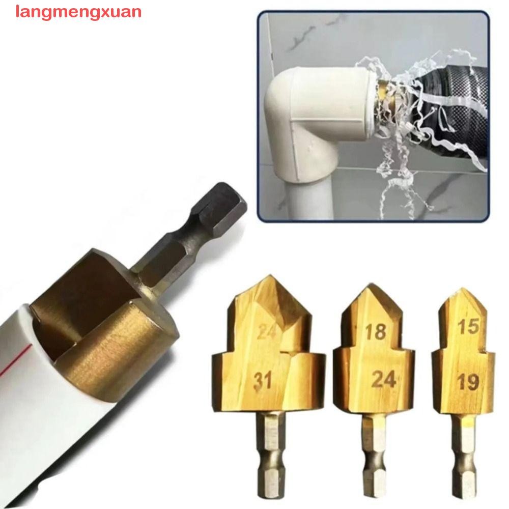 LANGMENGXUAN Water Pipe Fitting Reamer, PPR Hole Opening Plumbing Pipe ...