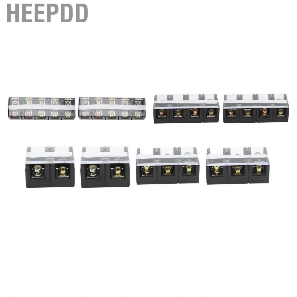 HEEPDD 2 Pcs Terminal Block Dual Rows 60A 600V Compact Barrier Strip Kit | Shopee Malaysia