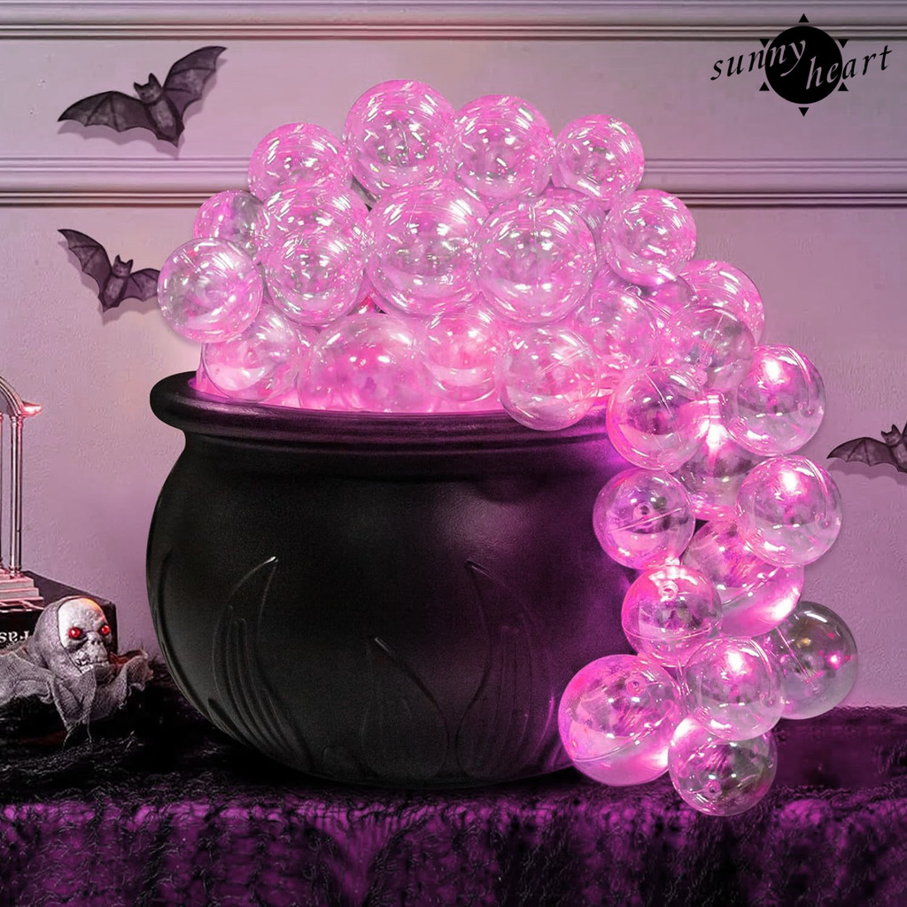 [SH]DIY Bubbling Cauldron Decoration Halloween Witch Cauldron with ...