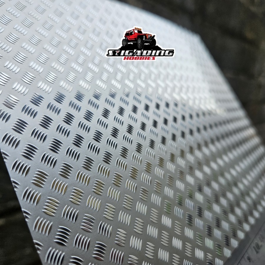 1/10 21x15cm Stainless Steel Scale Sheet Bordes Plate | Shopee Malaysia
