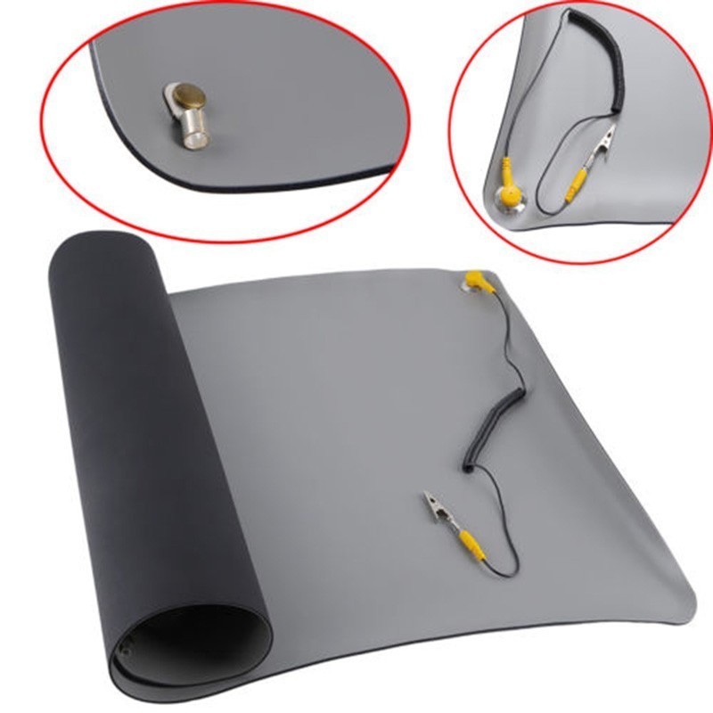[Super] Anti-Static ESD Grounding Mat Kit With Ground Cord Desktop ...