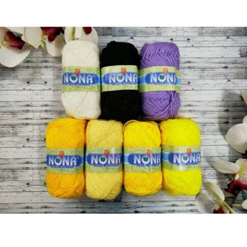 [Ready Stock] Benang Kait NONA M / Knitting Yarn NONA M 40gm / NONA M ...