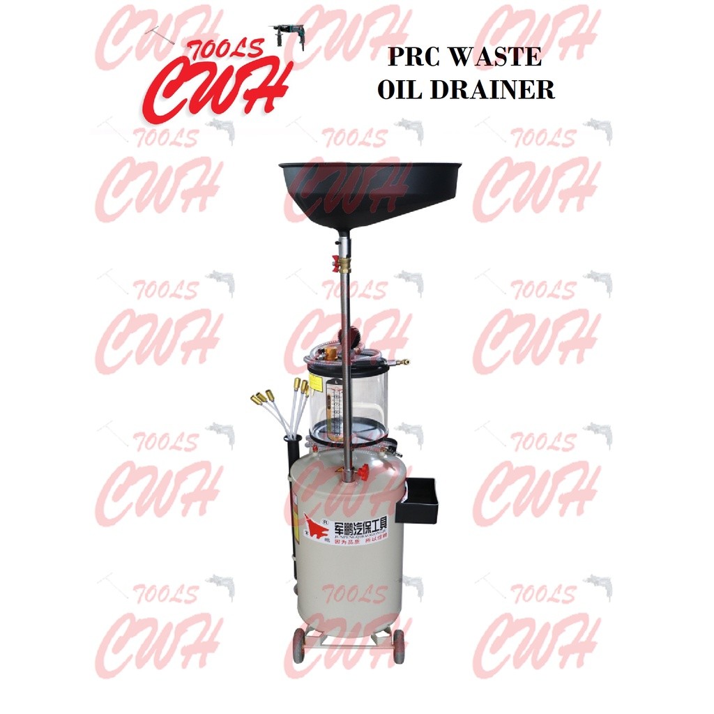 80L PNEUMATIC AIR WASTE OIL EXTRACTOR DRAINER 80 LITRE LITER SUCK HISAP ...