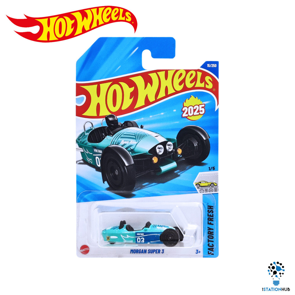 Hot Wheels FACTORY FRESH Morgan Super 3 Car | Three-Wheeled Cars ...