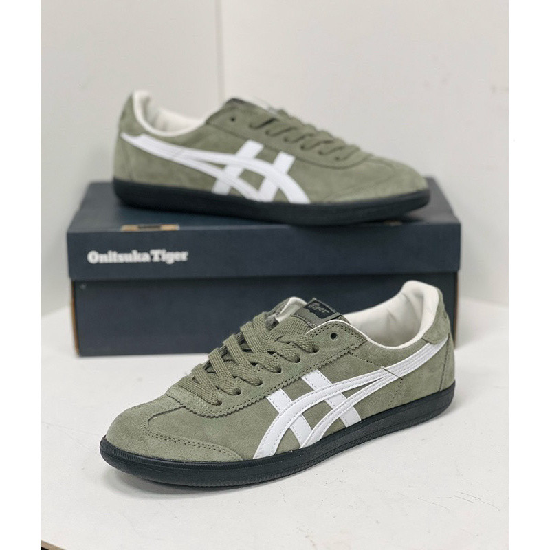 Onitsuka Tokuten Green White/Army White Shoes | Shopee Malaysia