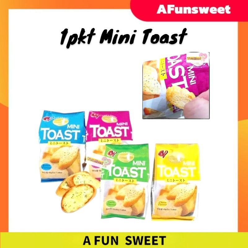 CV Mini Toast roti Garlic Cheese BBQ Chicken 42g | Shopee Malaysia