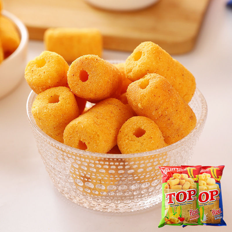 Thailand Original Packaging Imported Huayun Brand Crispy Corn Crackers ...