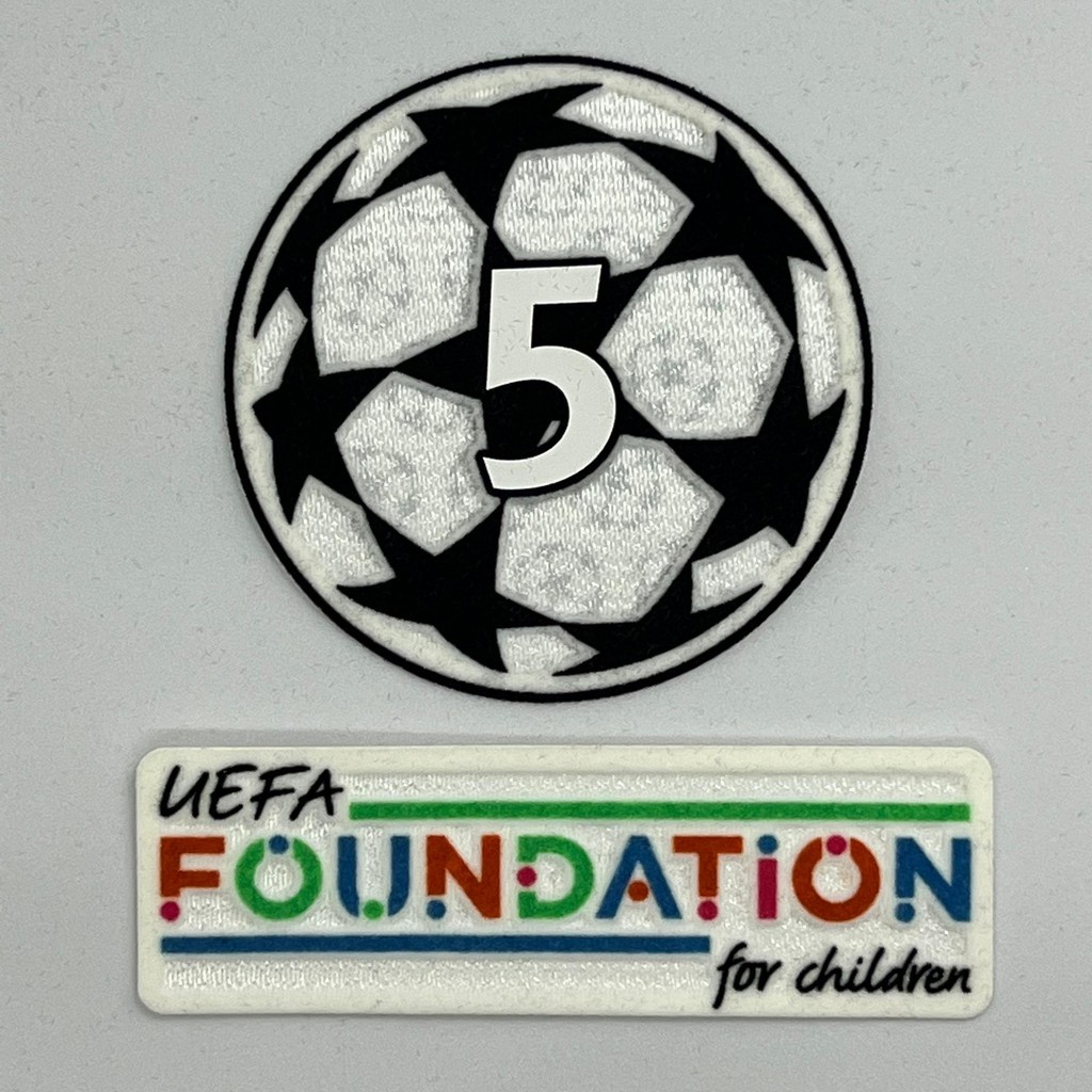 OFFICIAL UEFA STARBALL BOH 5 2024-25 UCL + UEFA FOUNDATION Patches (FOR ...
