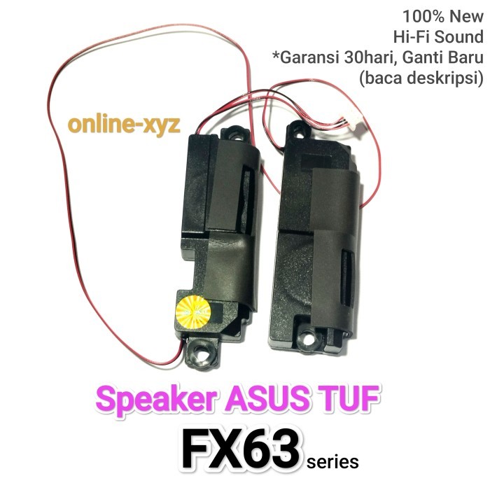 Speaker ASUS TUF FX63 FX63V FX63VD FX63VM ROG GAMING audio Speaker ...