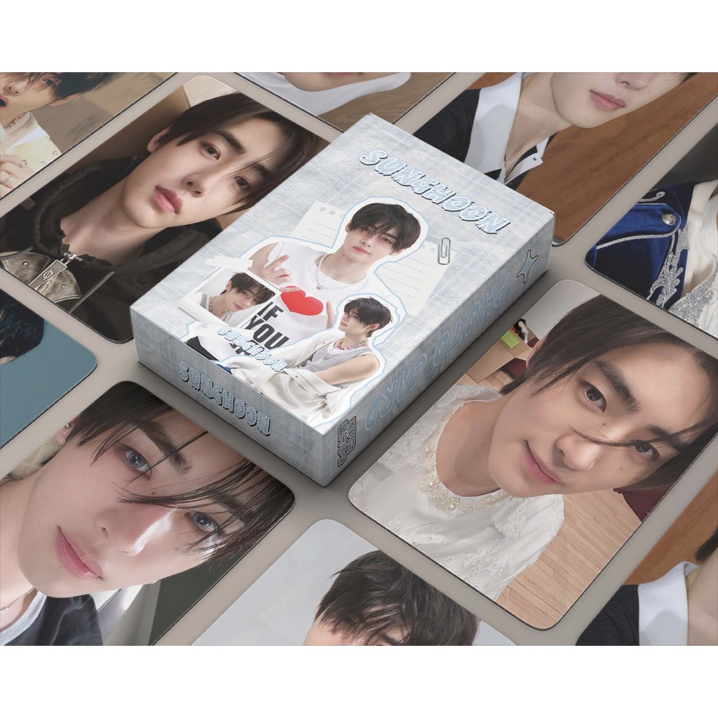 10-119pcs EN Holographic Postcards ROMANCE UNTOLD MEMORABILIA HEESEUNG ...