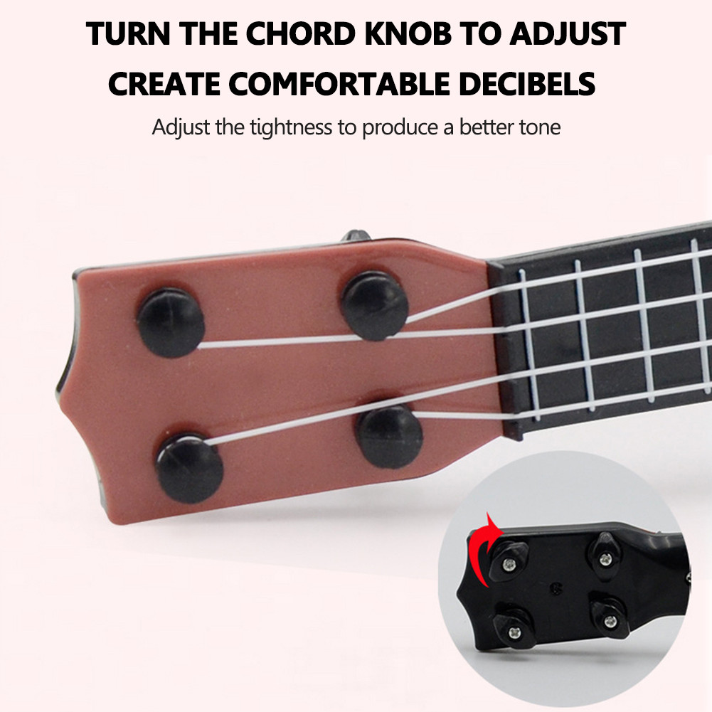 Ukulele 4 String Mini Guitar Model Musical Instruments Education Toys ...