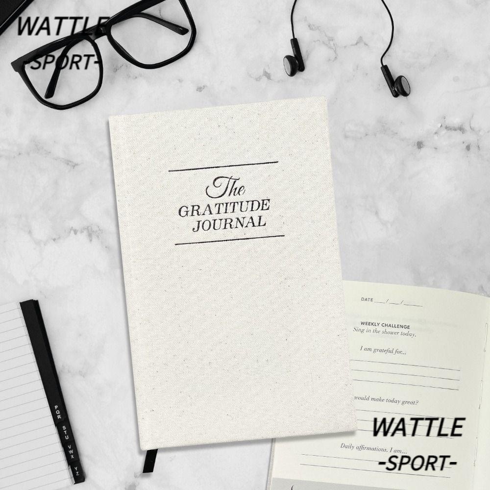 WA-SPORT Gratitude Journal Study Target Self-discipline Hand Book Write ...