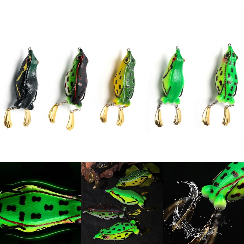 [KNWH-MY]Ray Frog Bait Frog Jig Soft Bait Bait Bait And Flies Fishing ...
