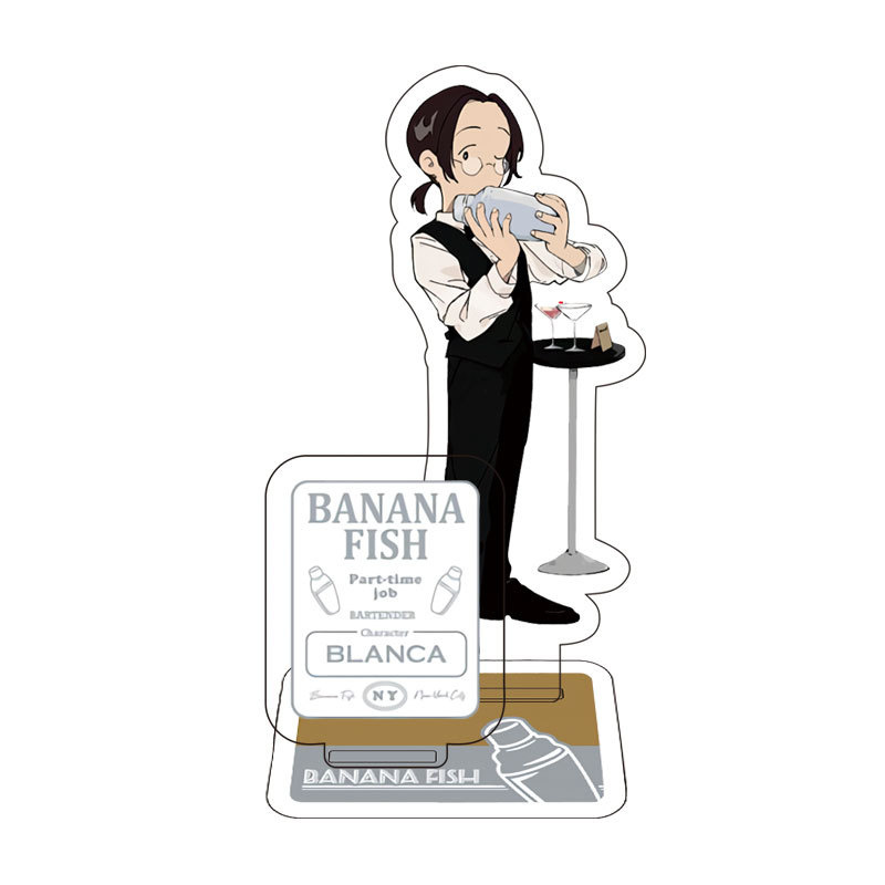 Banana Fish BANANAFISH Trembling Machine Merchandise Aso Yinger Acrylic ...