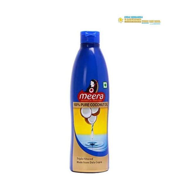 Meera Pure Coconut Hair Oil 250ml | Shopee Malaysia