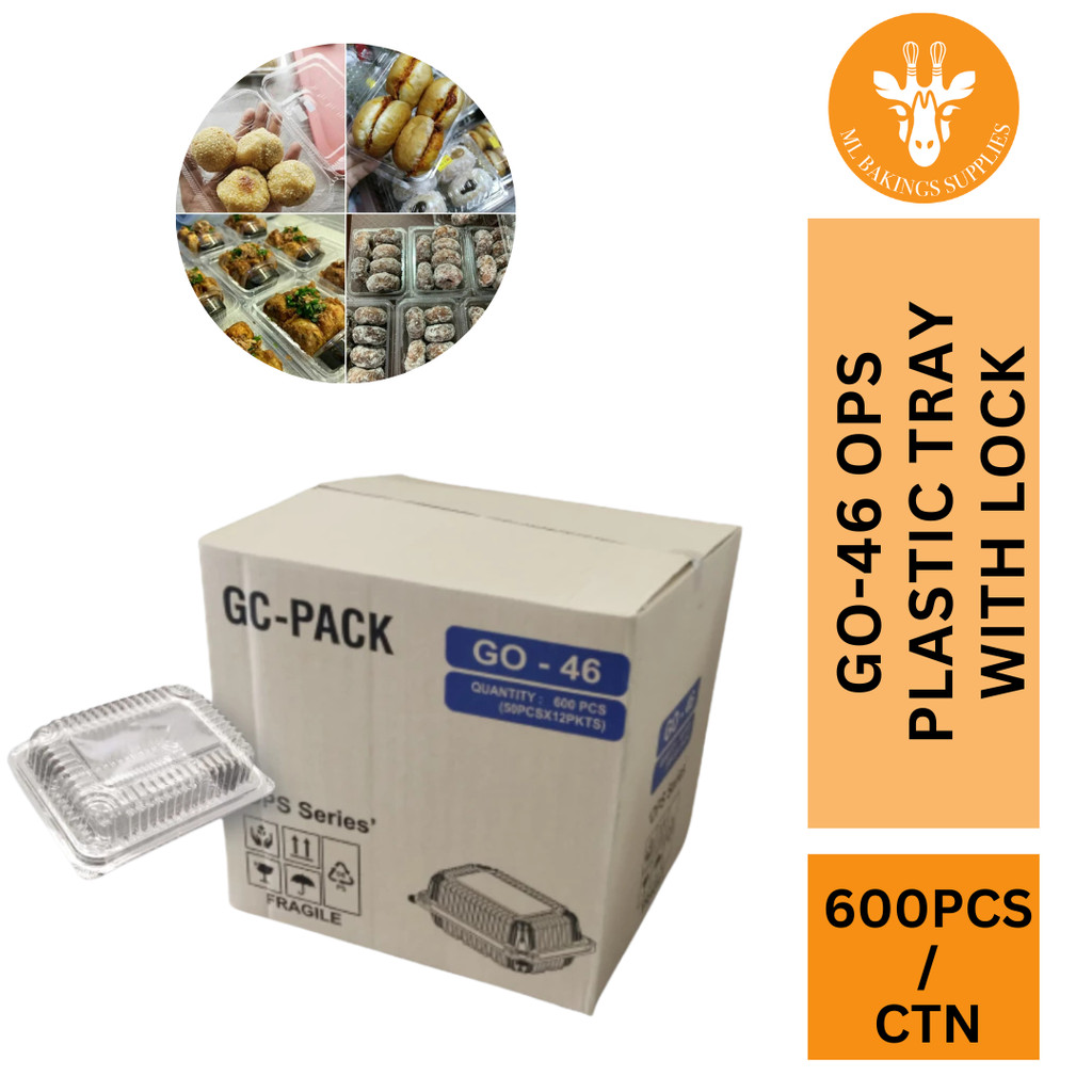 GO-46 OPS Plastic Tray with Lock[ BULK 600PCS ]-BENXON OPS-C46 / TOLI ...