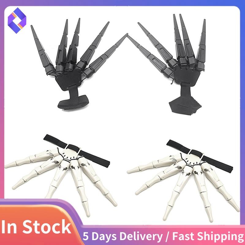 Halloween Articulated Fingers Scarry Fake Fingers Skeleton Hands ...