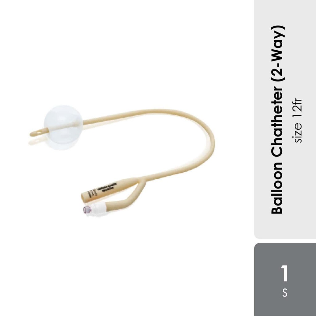 Foley Ballon 2-Way Catheter 1s | Drain Urine | Shopee Malaysia