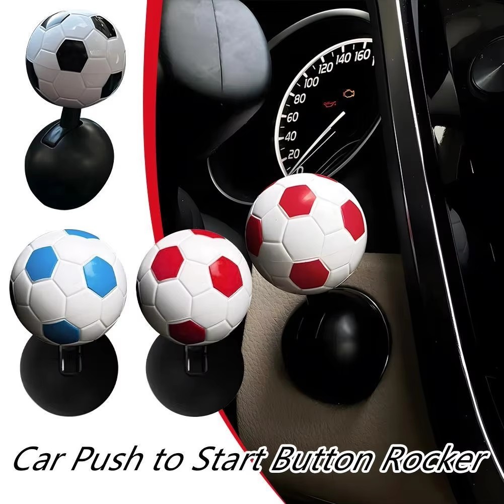 Car One Touch Start Button Rocker Push Button Cover Car Ignition Device ...