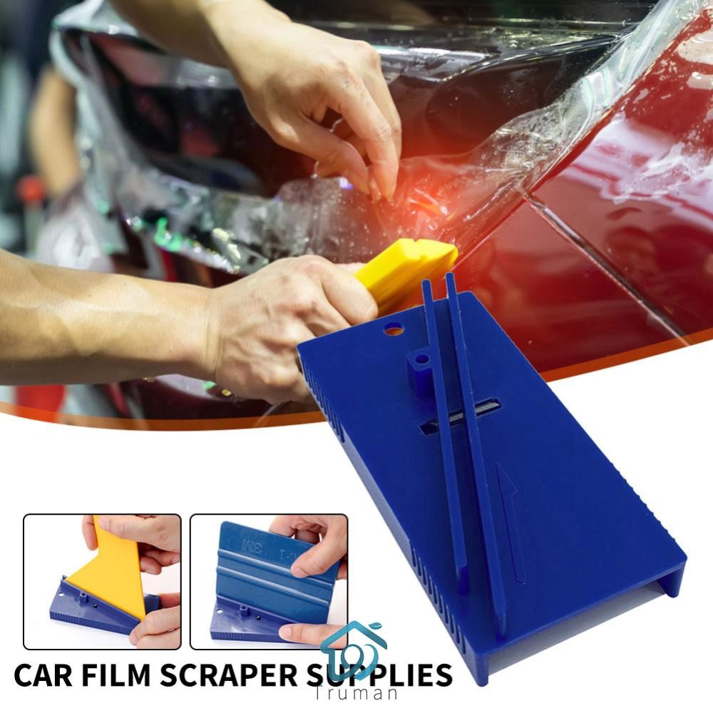 Hard Card Scraper Car Wrap Trimmer Banding Machine Set Abrasive Tools Trimming Edge Squeegee ...