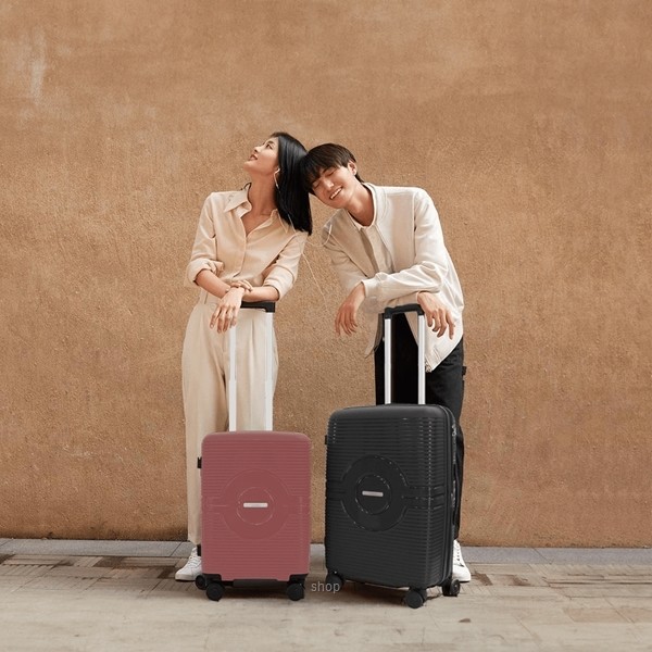 [Set of 3] ZORG 20+24+28 Inch PP Unbreakable TSA Double Coil Zipper ...