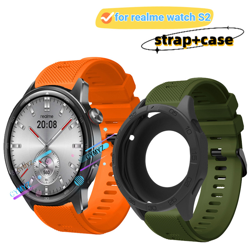 Realme watch S2 strap Silicone strap Realme watch S2 Smart Watch strap ...