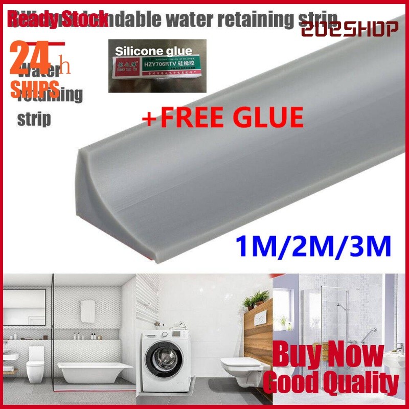Water Retaining Strip Silicone Seal Strip Bathroom Washing Machine ...