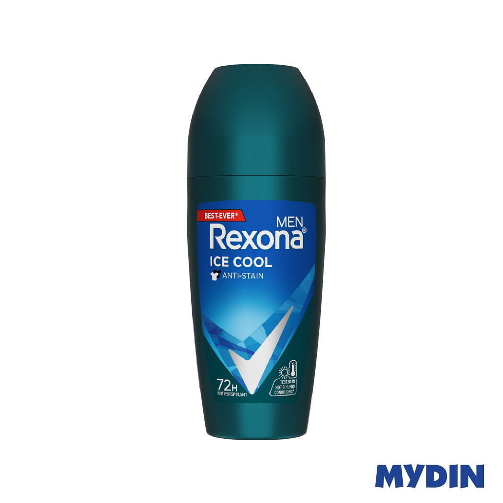 Rexona Men Deodorant Roll On - Ice Cool (45ml) | Shopee Malaysia