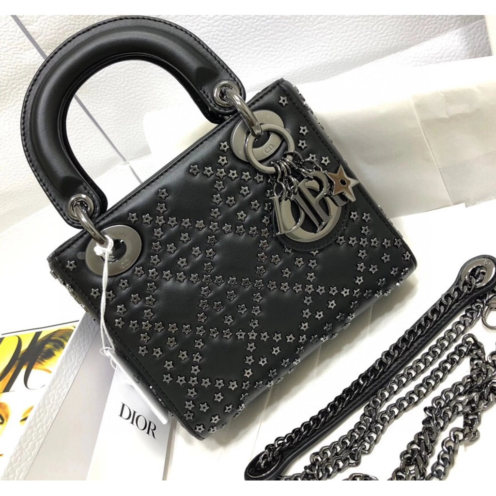 Dior Dior New Style Five-Pointed Star Female Bag Three-Grid One ...