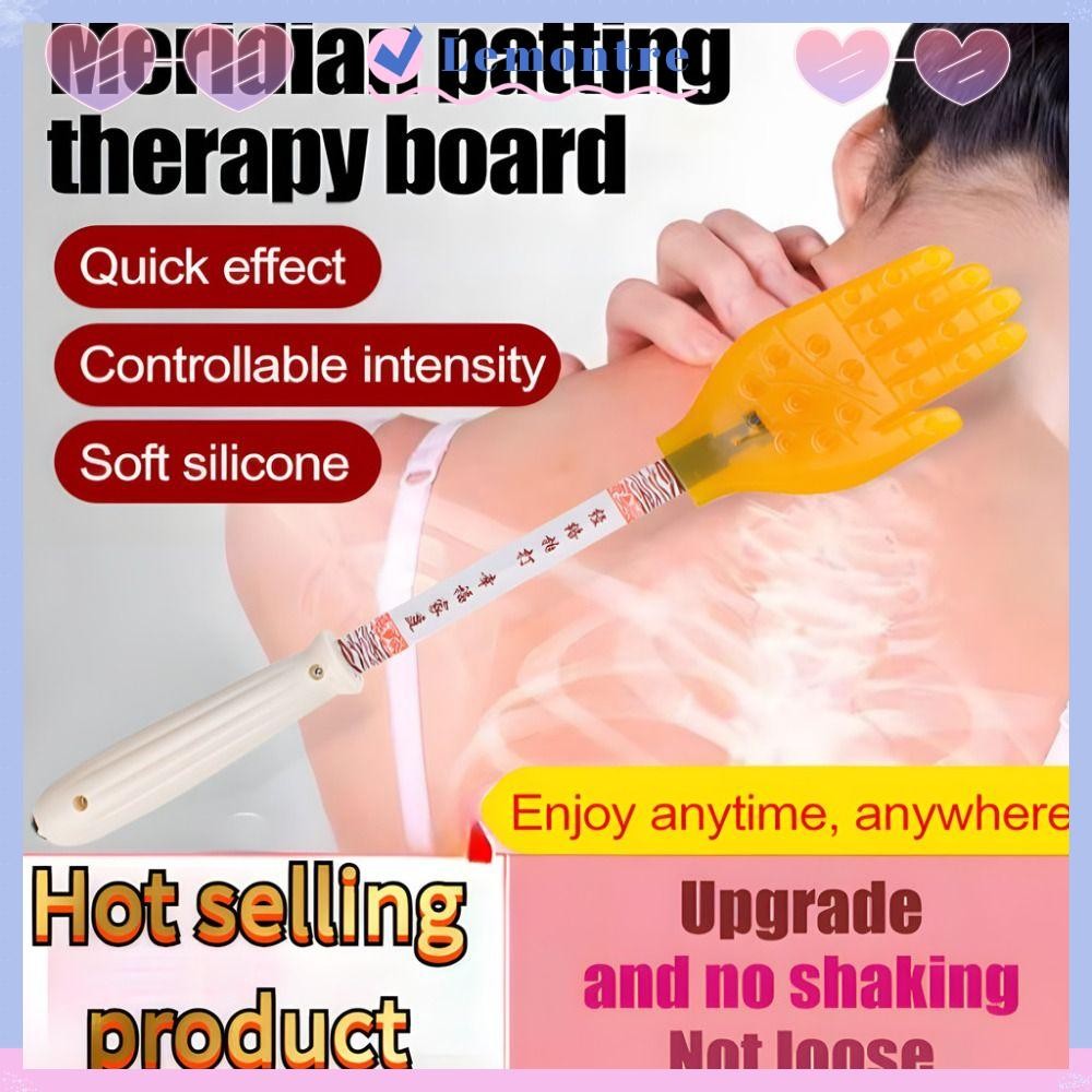 LEMONTRE Meridian Pat Sha Board, Gua Sha Wellness Palm Meridian Tapping ...