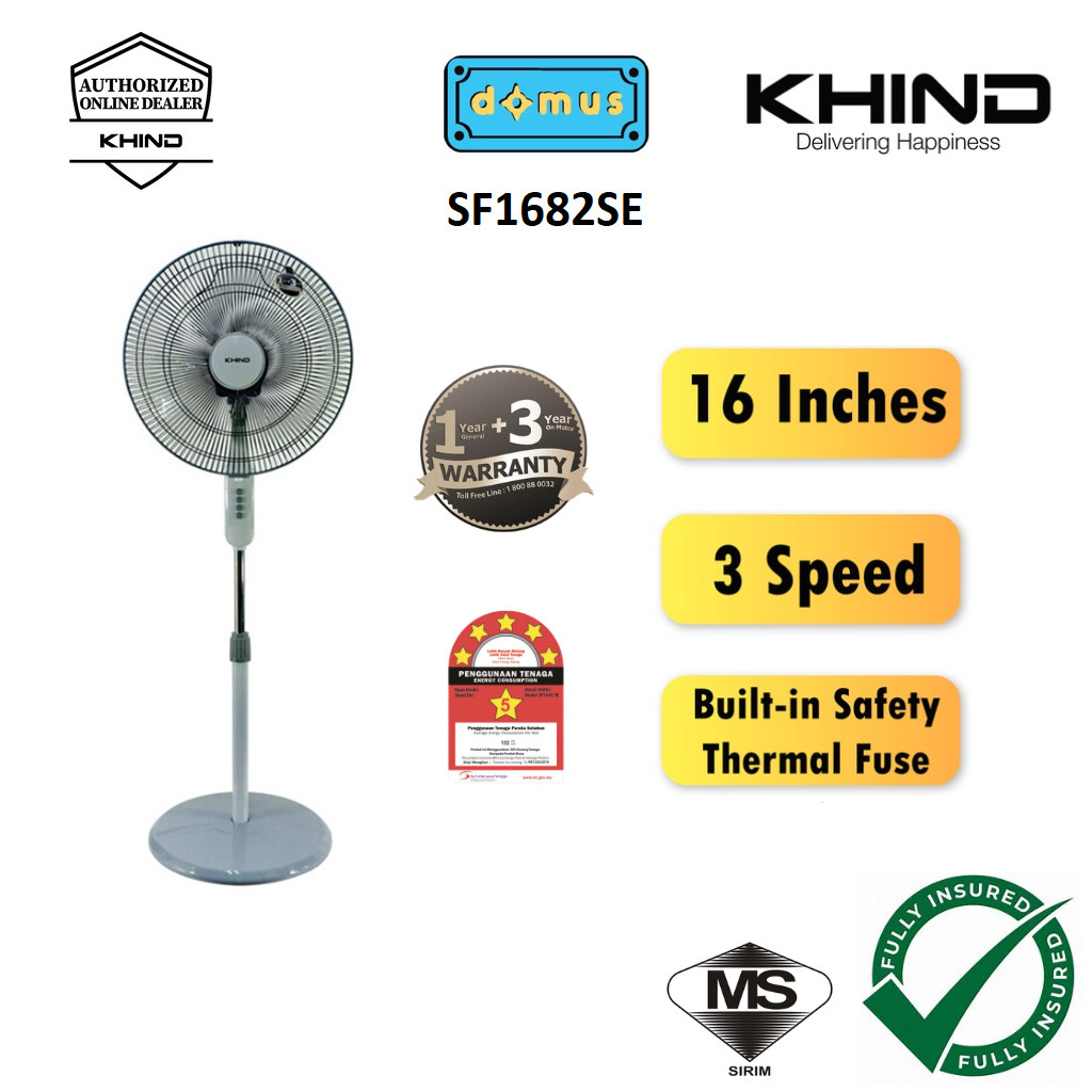 Khind 16 Inch Stand Fan Cheap Quality Standing Fan 16" Standing Fan ...