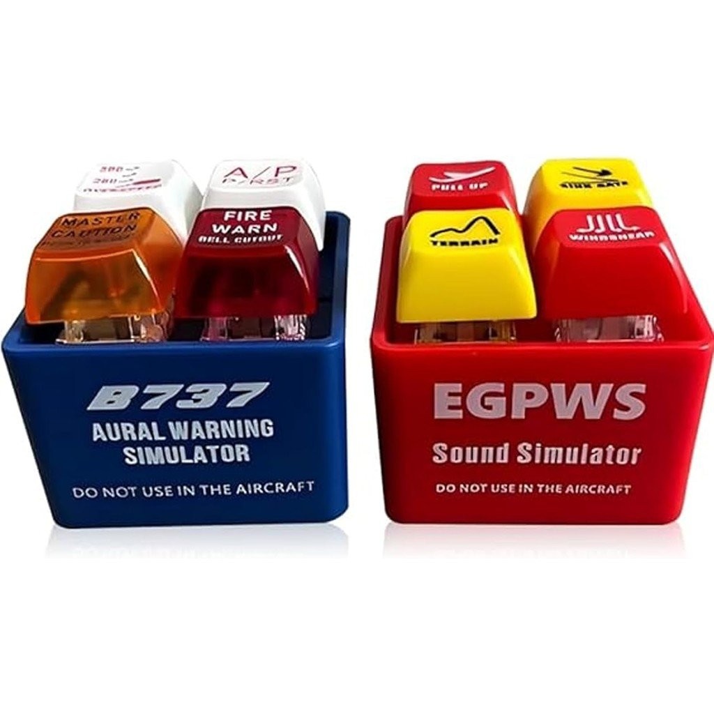 Pilot And Crew Alert Keychain EGPWS Warning Sound Simulator, Keychain ...