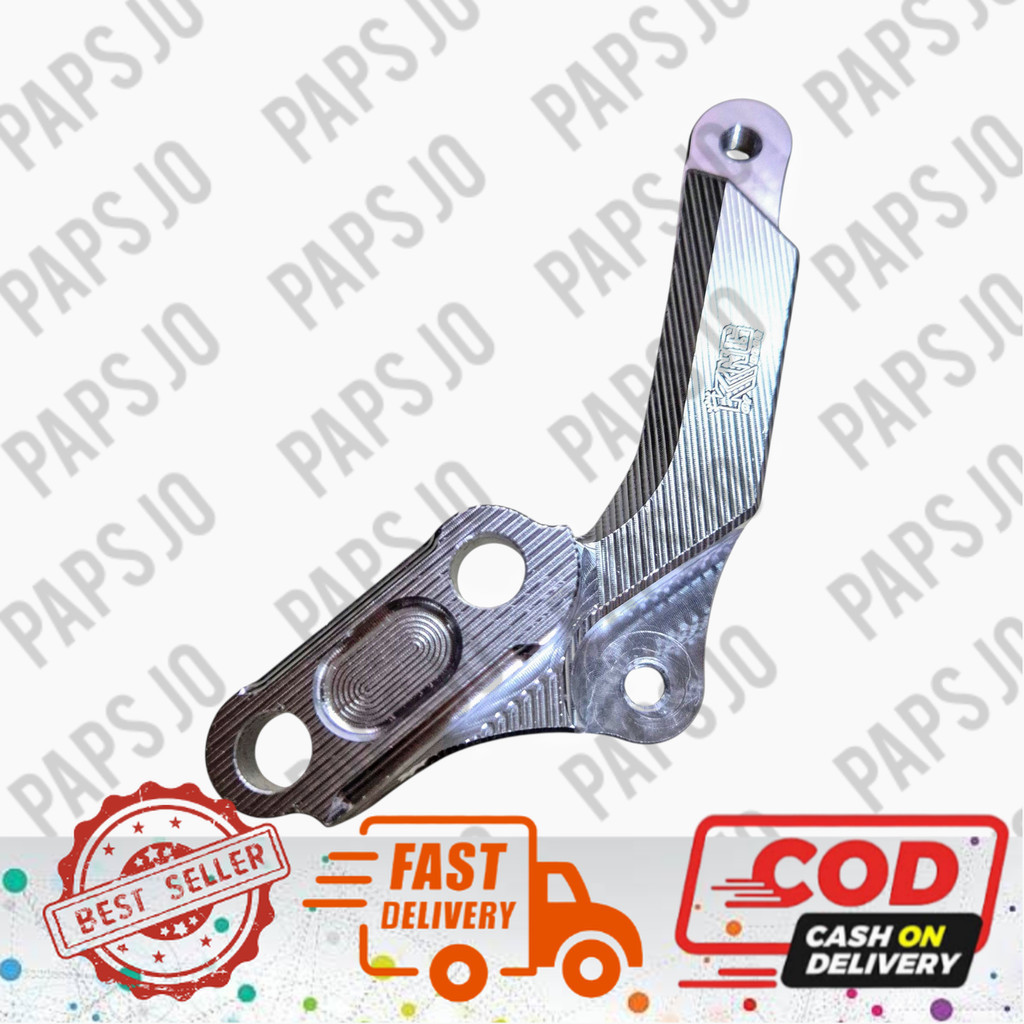 KING DRAG 260MM 4 POT BRACKET HONDA CLICK V1/V2/V3, BEAT Fi CNC 4POT ...