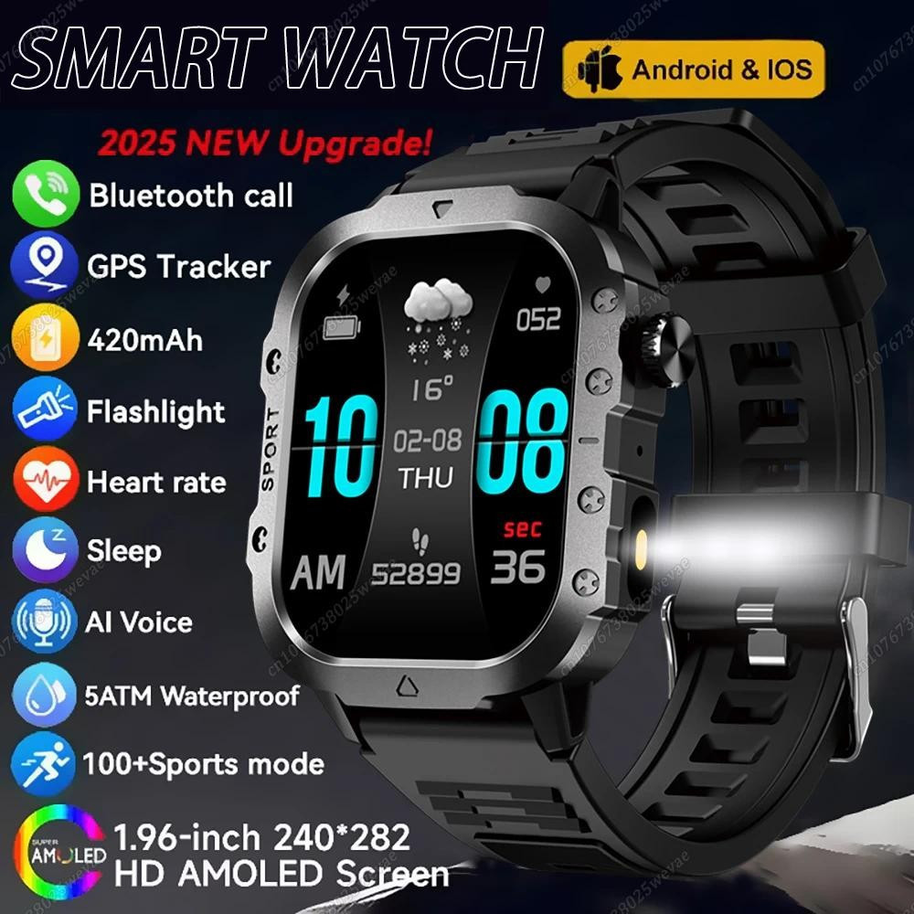 Original H12 Smartwatch Outdoor sport waterproof Men Bluetooth Receive ...