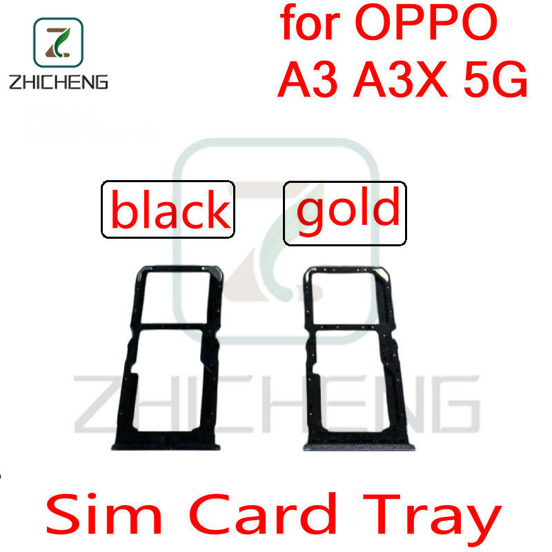 For oppo A3 A3X 5G New SD MicroSD Holder Nano Sim Card Tray Slot ...